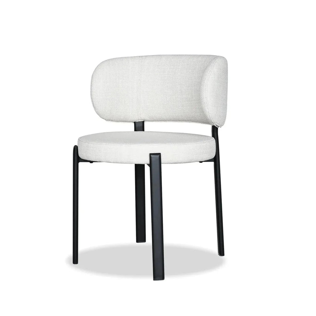 Lily Dining Chair- Alabaster – Gallery1 Furniture