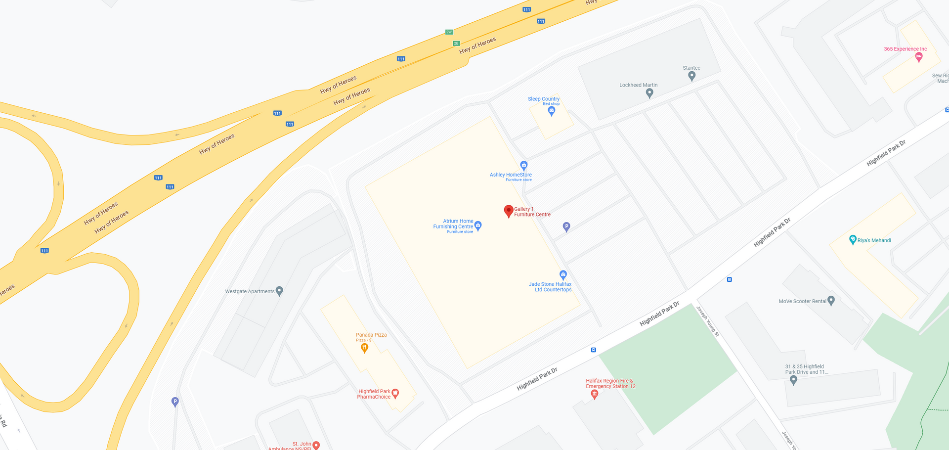 Hours of Operation & Location – Gallery1 Furniture